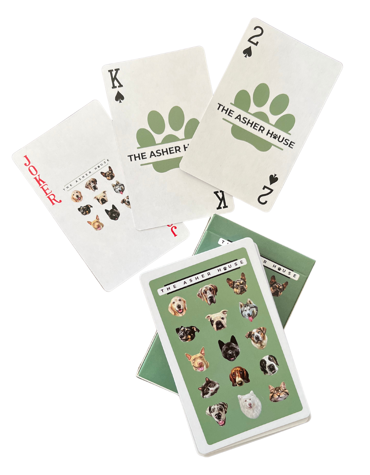 Portraits Playing Cards – The Asher House